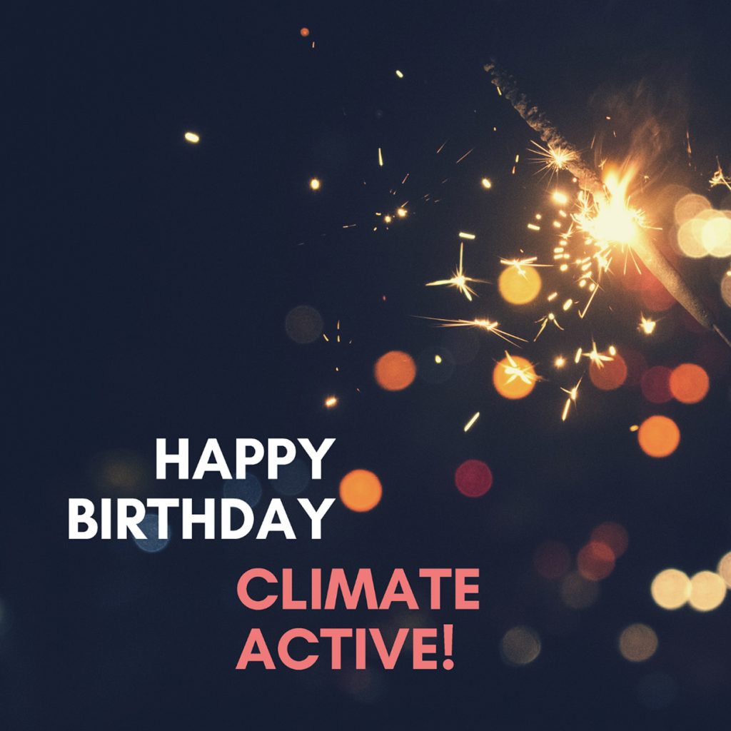 Happy 1st Birthday Climate Active | Opal.