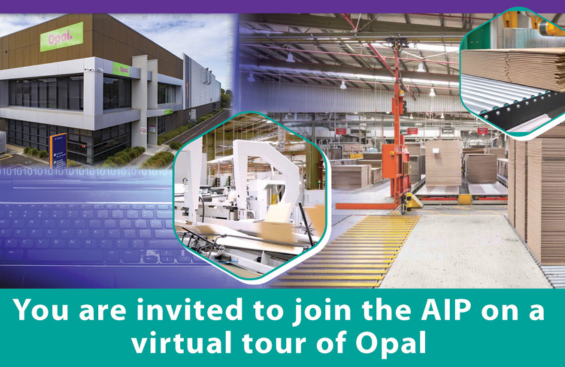 Australian Institute of Packaging (AIP) host Opal virtual tour | Opal.