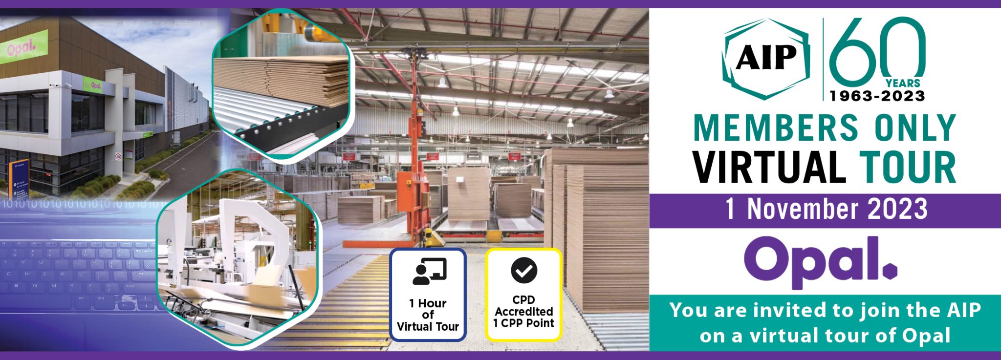 Australian Institute of Packaging (AIP) host Opal virtual tour | Opal.