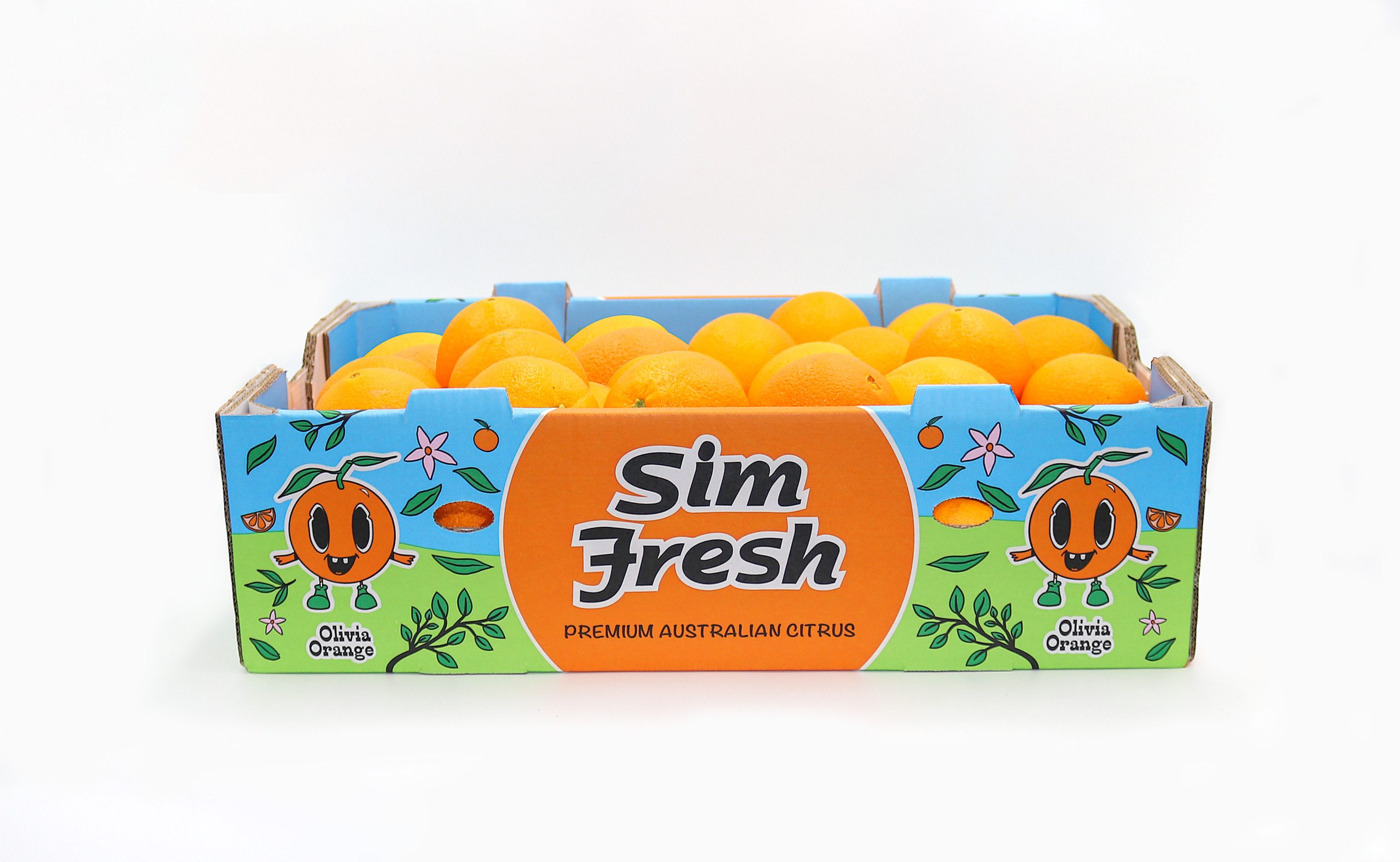 Citrus characters bring to life Sim Fresh’s citrus produce range | Opal.